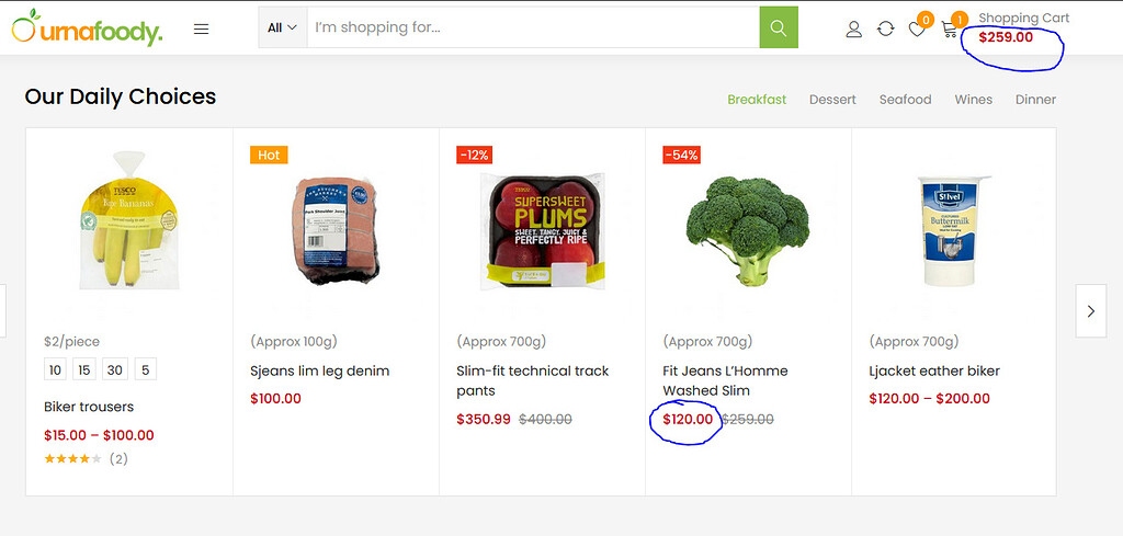 Change the default red color of prices and everywhere - Urna Theme ...